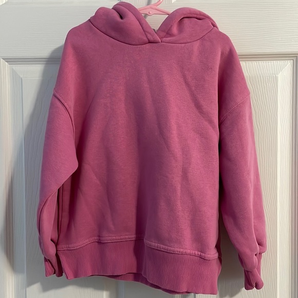 Zara | Shirts & Tops | Zara Girls Pink Hoodie | Poshmark